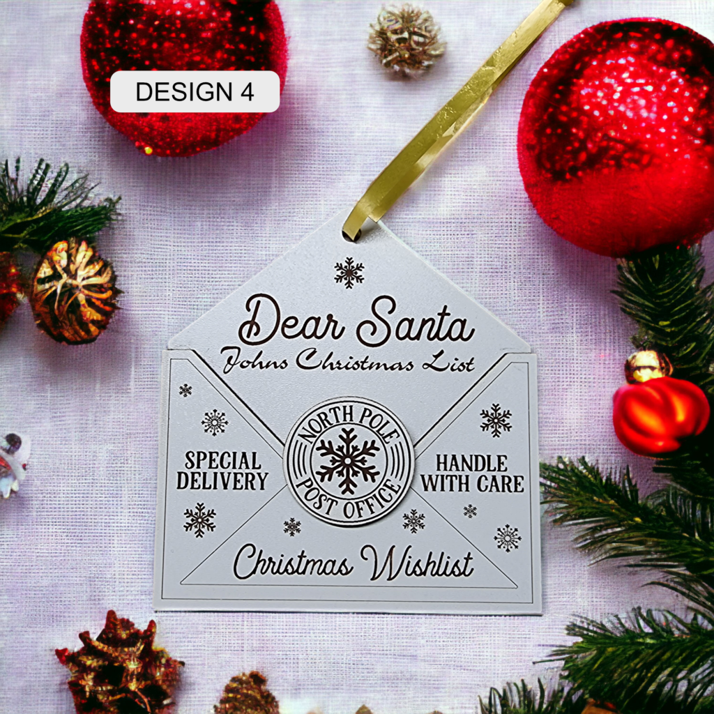 Personalised Letter To Santa Envelope - Bespoke Engravers